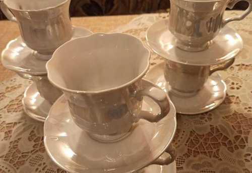 Коростенский фарфор.Чайно-кофейные чашки