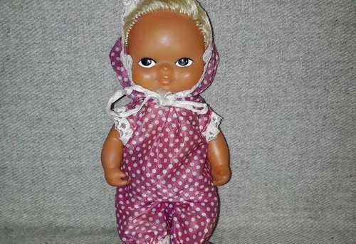 Немецкая резиновая кукла ГДР в одежде 25 см