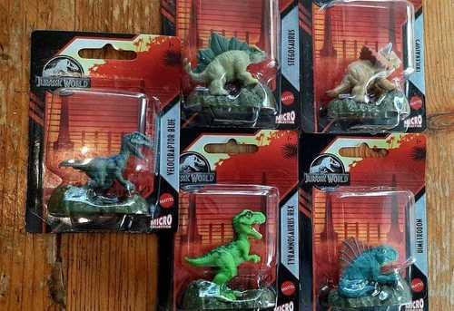 Jurassic world mattel динозавры фигурки животные