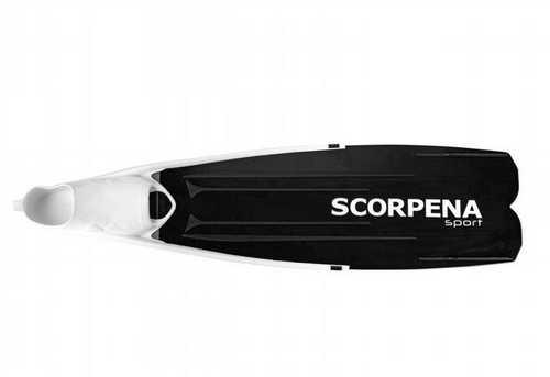 Ласты белые Scorpena F1 - Sport (Чёрный,41/42)