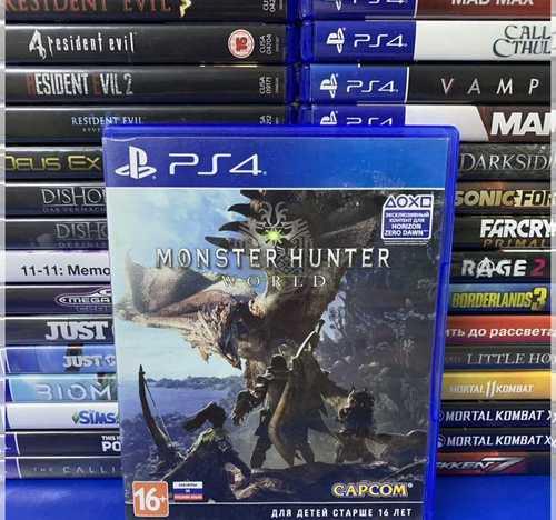 Игра Monster Hunter:World PS4