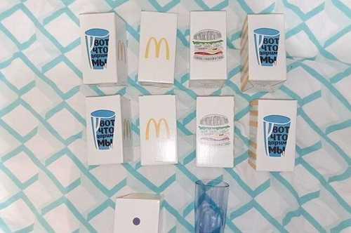 Стаканы Бокалы Макдоналдс McDonalds новые 8шт