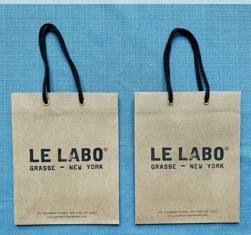 Брендовые пакеты Le Labo