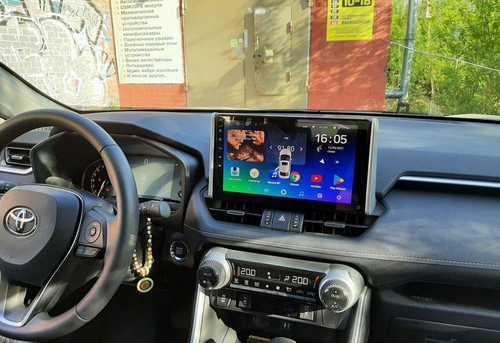 Android магнитола Toyota RAV4 2019-2023 есть Teyes