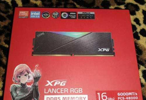 Оперативная память adata XPG Lancer RGB DDR5 32гб