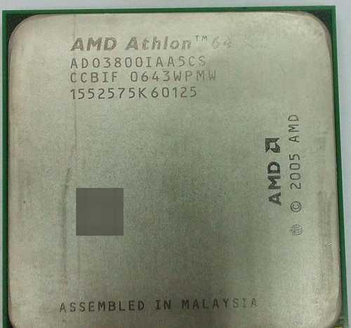 Процессор AMD athlon-64 X2 3800+