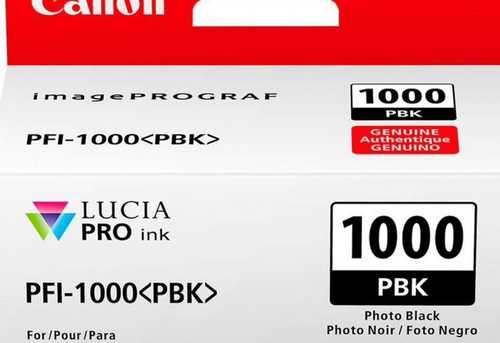 Струйный картридж Canon PFI-1000 фото черны 138577