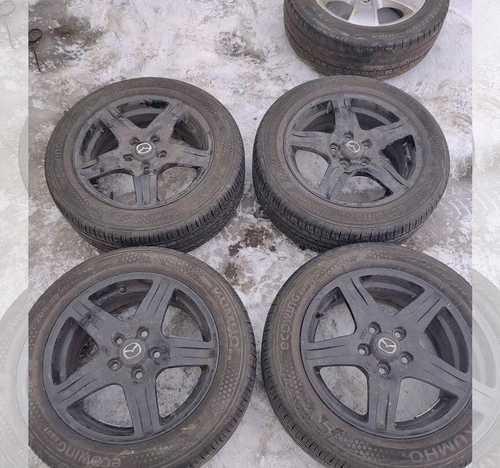 205/55 R16 Kumho Ecowing ES31 Лето Литые R16 pсd:5x114.3 ет:52.5 DIA:67.1