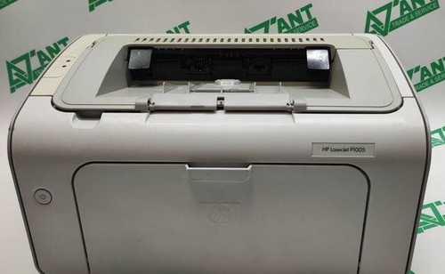 Принтер лазерный HP LaserJet P1005, ч/б, A4