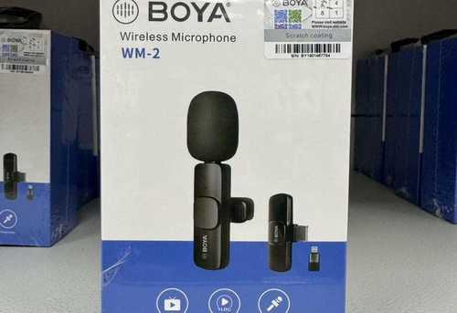 Петличный микрофон boya WM-2
