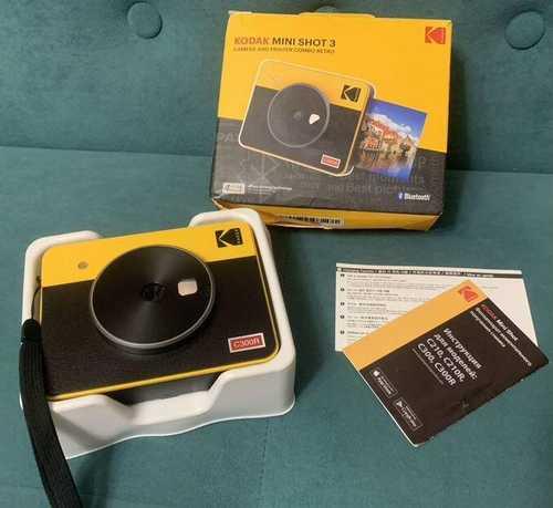 Фотоаппарат моментальной печати Kodak mini shot 3