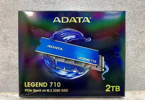 Новый SSD накопитель adata 2Tb Legend 710