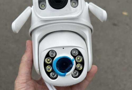 Новая уличная камера видеонаблюдения wi-fi 8 mp