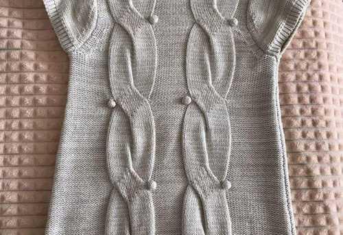 Платье вязаное - туника р. 116