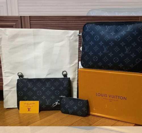 Сумка louis Vuitton trio messenger