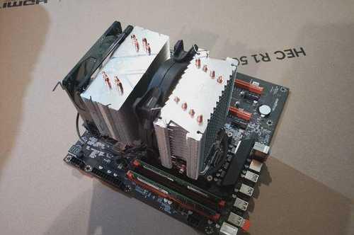 2шт xeon E5-2650v3 + 32gb ddr4 + материнская плата