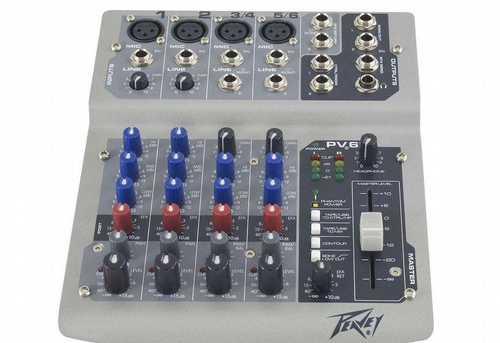 Микшерный пультpeavey PV 6 USB