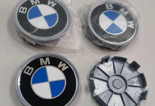 4шт BMW 68мм колпаки для дисков, разборные
