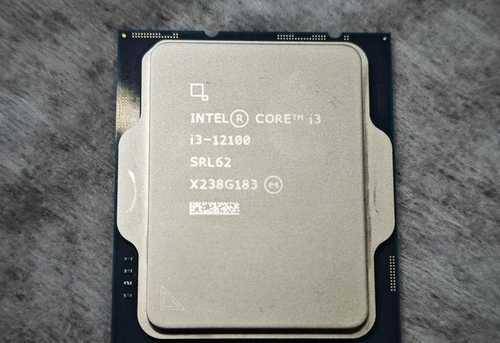 Процессор i3 12100 Встроенная графика UHD 730