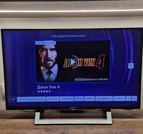 Телевизор Sony bravia KDL-32WD756