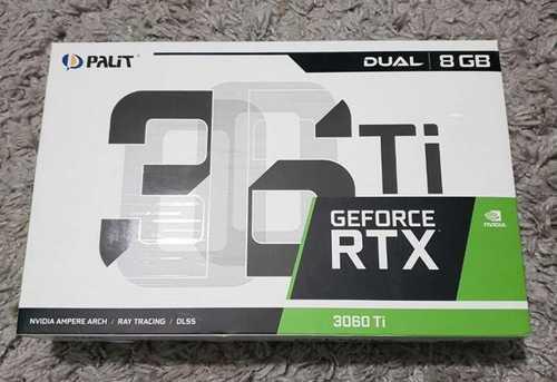 Видеокарта Palit RTX 3060Ti Dual V1 8Gb