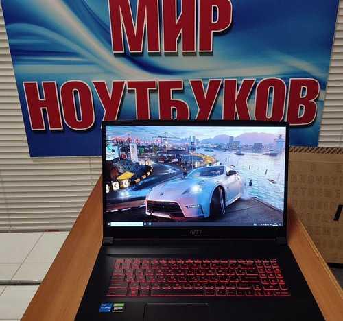 Игровой MSI 17"144Hz в идеале,i5 11gen, 32гб, GTX