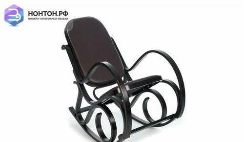 Кресло-качалка AX3002-2 венге / темно-коричневый