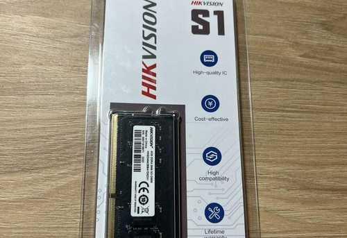 Оперативная память Hikvision DDR4 SO-dimm 4GB 2666