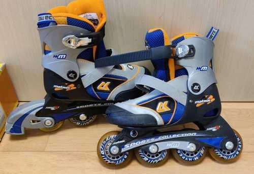 Роликовые коньки matrix abec 5 27-30