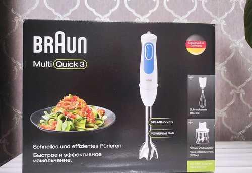 Новый Блендер braun multiquick 3 minipimer Mq3025