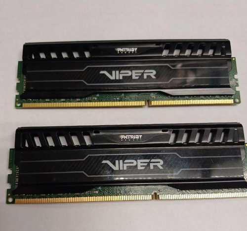 Patriot Viper 3 PV316G160C0K DDR3 - 2x 8гб 1600мгц