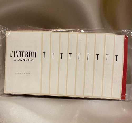 Givenchy L'interdit Eau De Toilette пробники