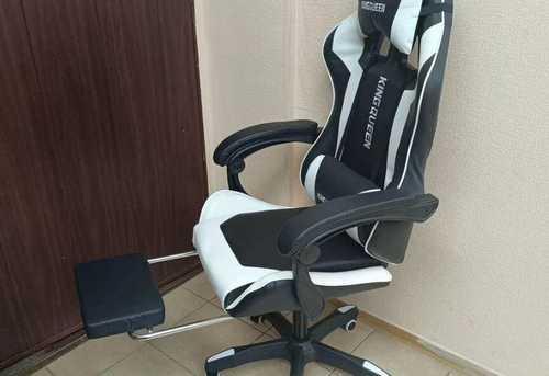 Компьютерное геймерское кресло с массажем