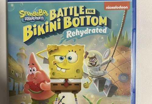 Ps4 ps5 игра spongebob battle for bikini bottom