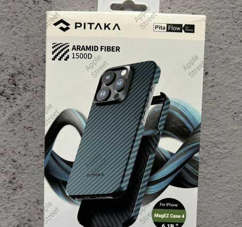 Чехол pitaka MagEZ Case 4 for iPhone 15 Pro