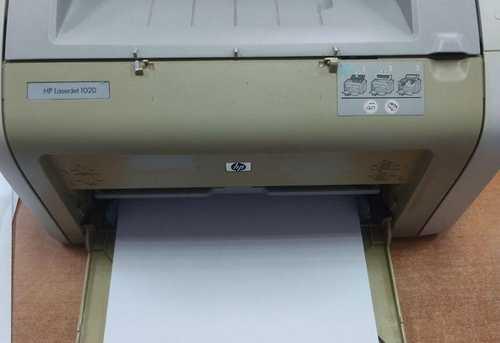 Принтер лазерный hp 1020