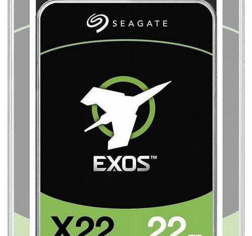 Жесткий диск SAS 22TB 7200RPM 12GB/S 512MB ST22000NM000E seagate