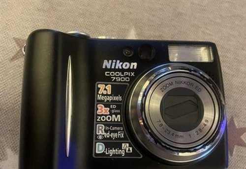 Компактный фотоаппарат nikon coolpix 7900