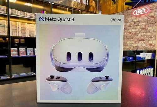 VR шлем Oculus Quest 3 512gb новый
