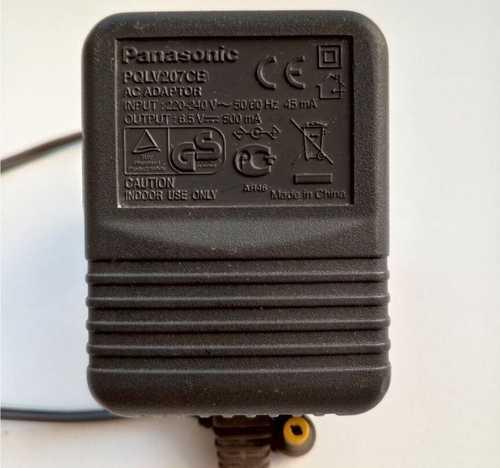 Блок питания Panasonic 6.5V 500 mA