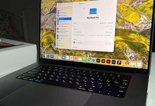 Apple MacBook Pro 16 m1 max 32gb 1tb