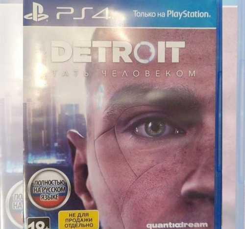 Detroit become human ps4 диск