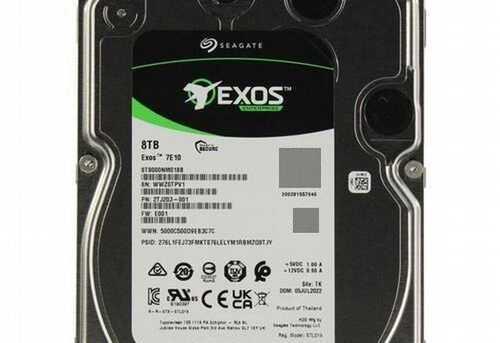 Жесткий диск 3.5" Seagate Exos 8 Тб ST8000NM018B