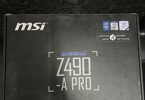 Msi z490 A-Pro