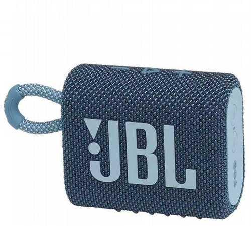 Портативная колонка JBL Go 3 / Blue