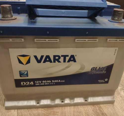 Аккумулятор varta 60ah