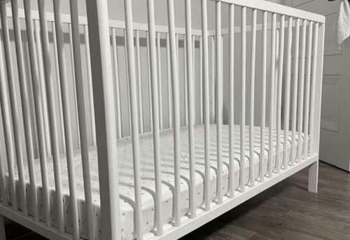 Mothercare детская кроватка balham 120/60 матрас