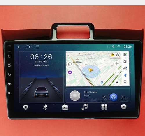 Магнитола Toyota Fielder 12  Android 4 64 9"