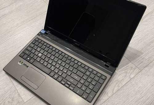 Ноутбук Acer i5 nvidia gt 6gb ssd 256gb 15,6