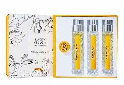 Vilhelm parfumerie lucky yellow парфюмерный набор